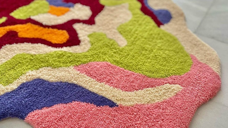 Alfombras tejidas a mano: el renovado arte del ‘tufti